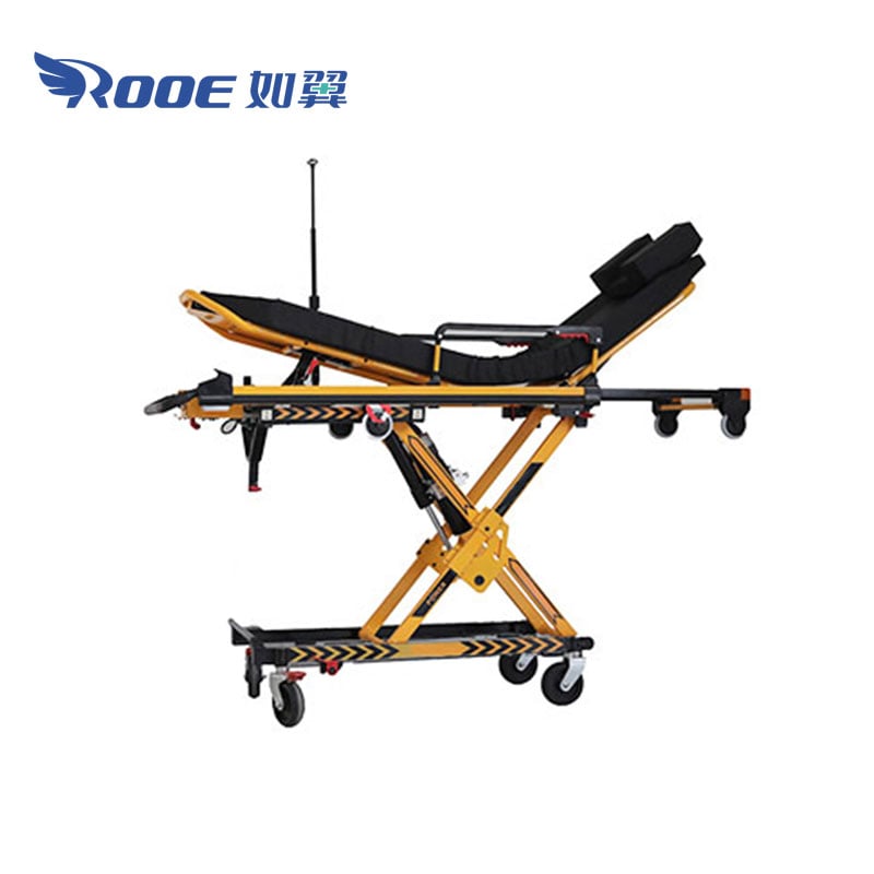 Automatic Electric Ambulance Stretcher Power Load Stretcher