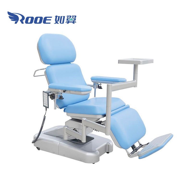 Plasma Blood Donor Chairs With Adjustable Headrest