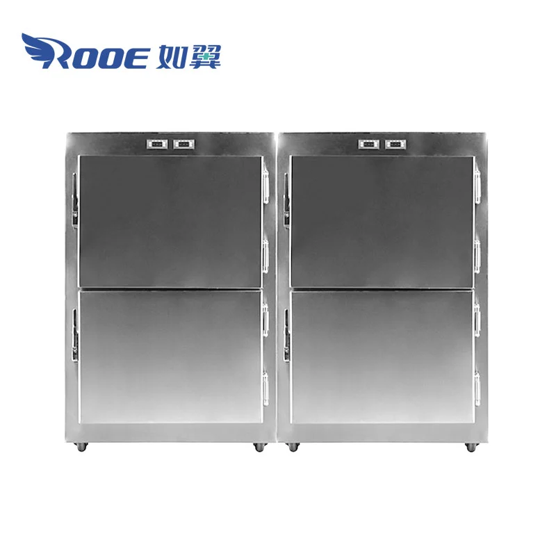 4 Chamber Funeral Home Body Freezer Mortuary Coolers