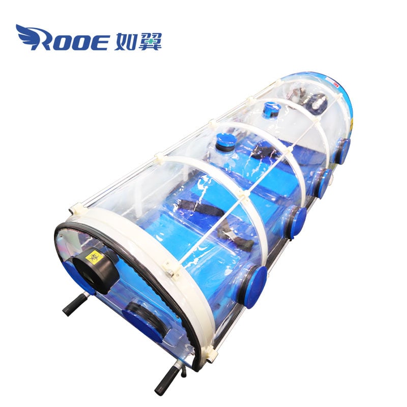 Negative Pressure Isolation Chamber Stretcher Transport Isolation System