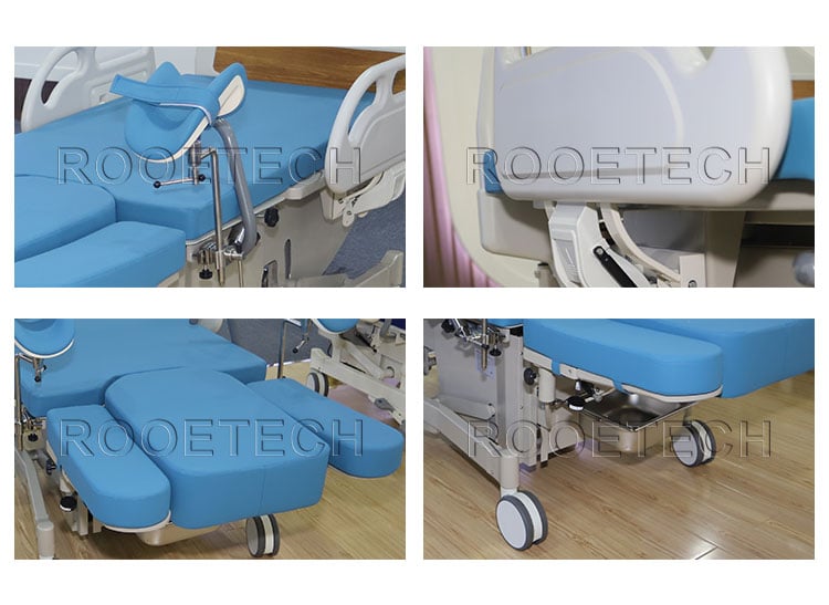 Hospital Delivery Bed Gynecology Bed With Trendelenburg