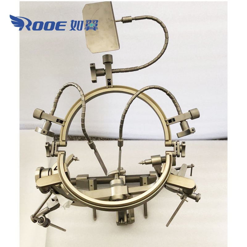 3 Pin Skull Fixation Device Head Skull Clamp