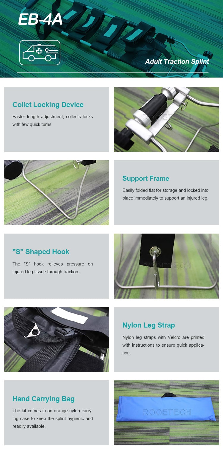 Broken Leg Traction Splint