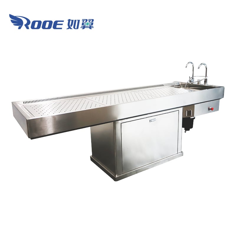 GA2003A2 Morgue Dissecting Table Lab Pathology Grossing Station - ROOEMED
