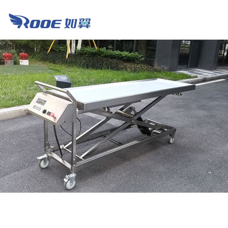 Mortuary Scissor Lift Electric Mortuary Body Lift Coffin Lifter For ...