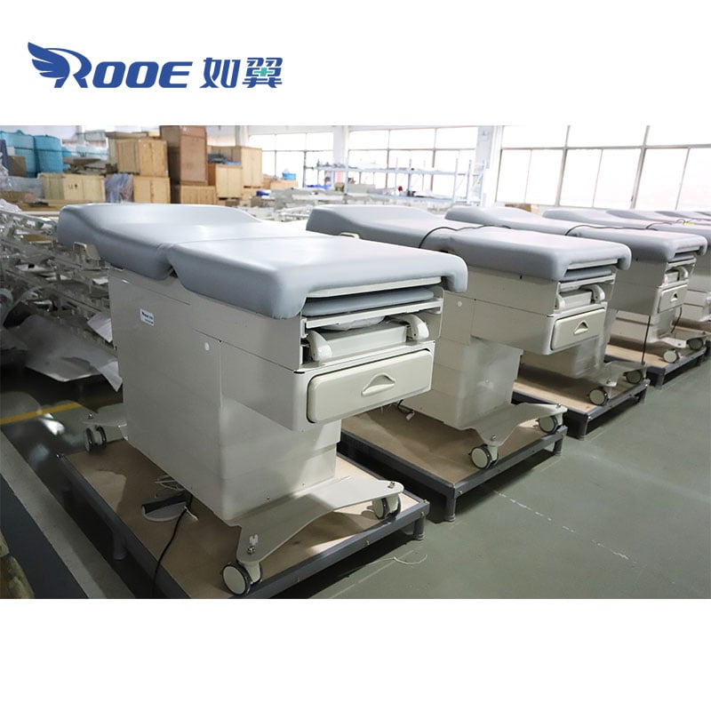 Electric OB GYN Examination Table With Pneumatic Back For Clinic