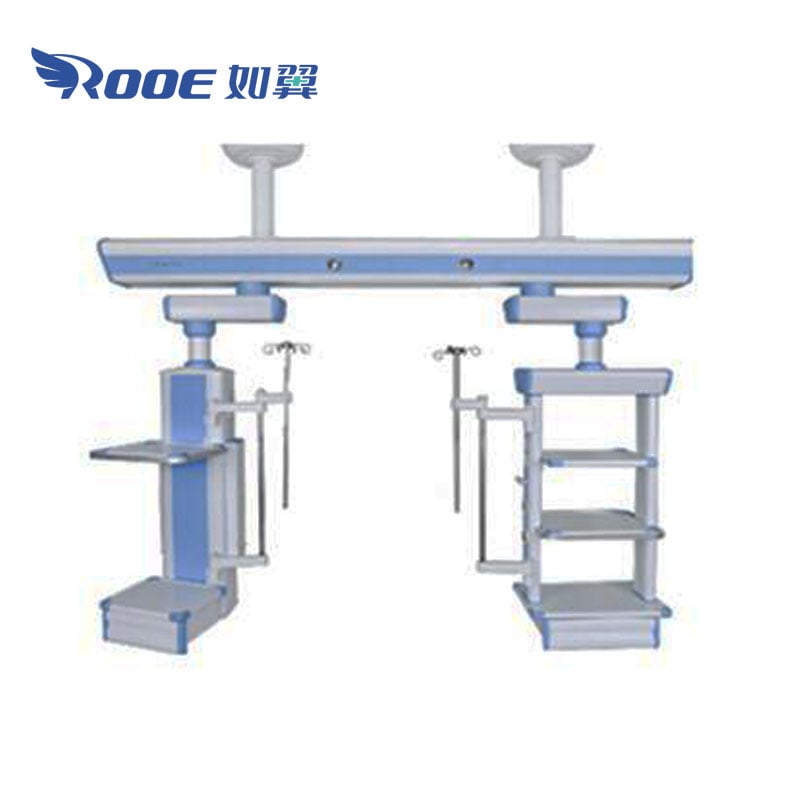 Double Arm Pendant Ceiling Mounted Medical Surgical Pendant