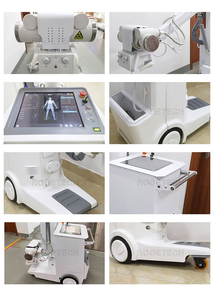 High Frequency Analoge X Ray Machine Mobile Radiography Units