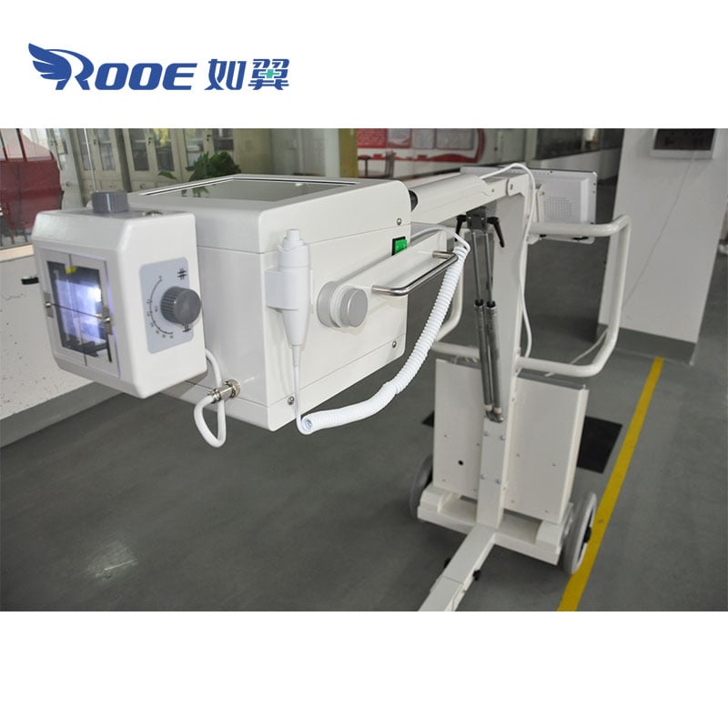Portable Digital X Ray Machine With Computer DR Mobile X Ray Equipment