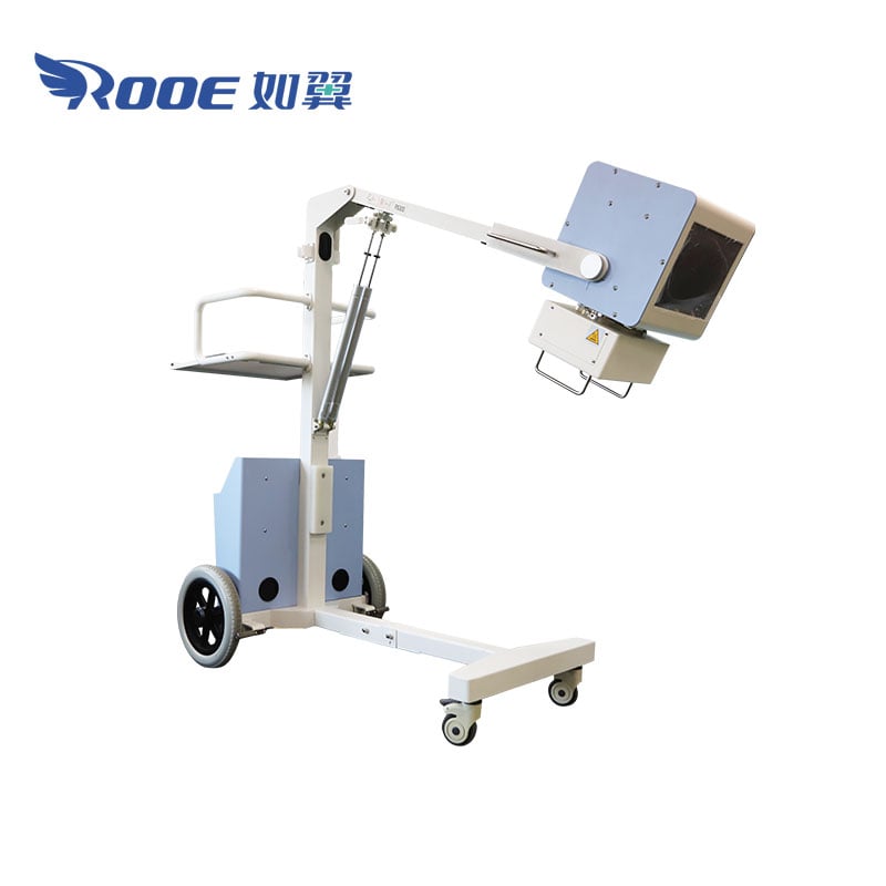 Portable Digital X Ray Machine With Computer DR Mobile X Ray Equipment