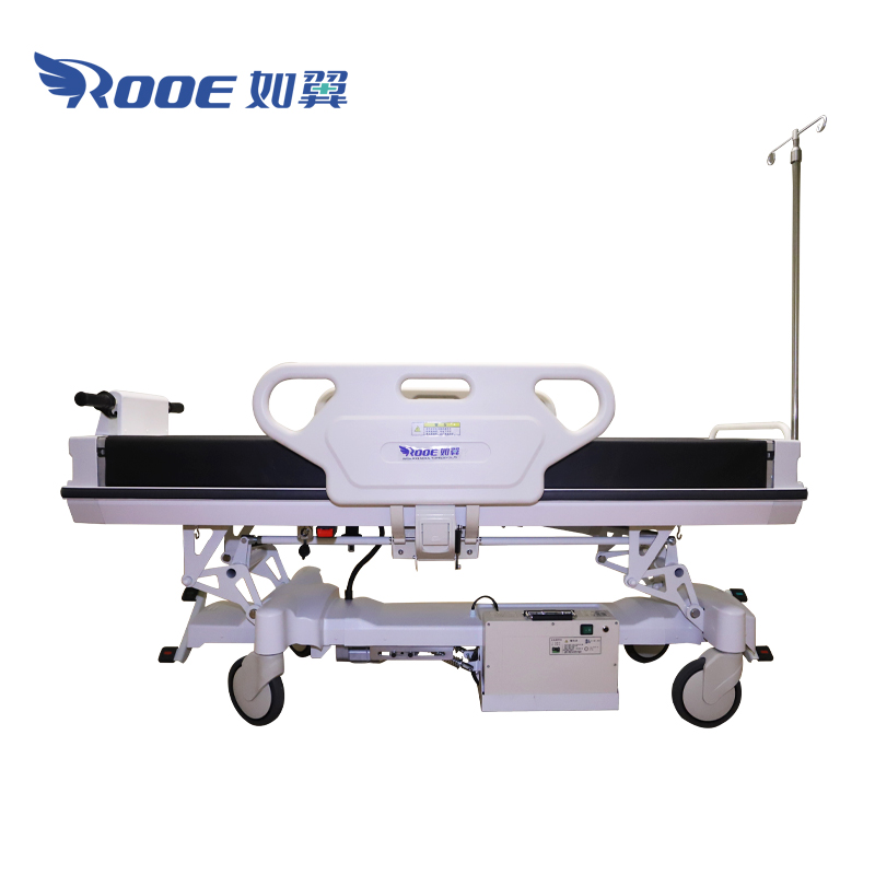 Electric Hospital Bed Stretcher Transfer Cart For Operating Room