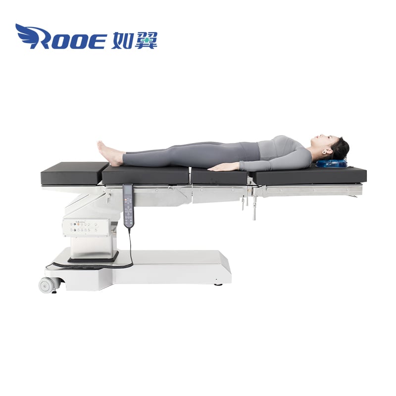 Head Side Column Electric Hydraulic Operating Table Surgical Operating ...