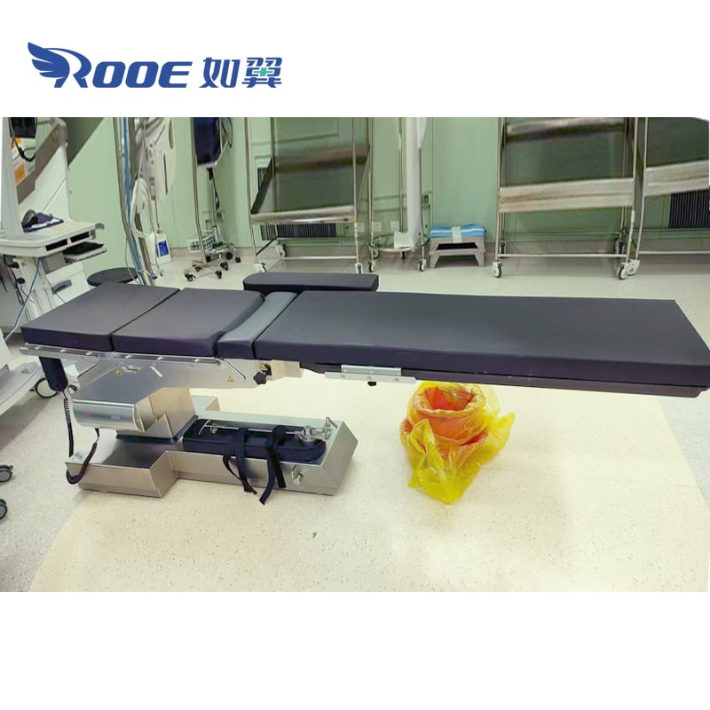 Head Side Column Electric Hydraulic Operating Table Surgical Operating ...