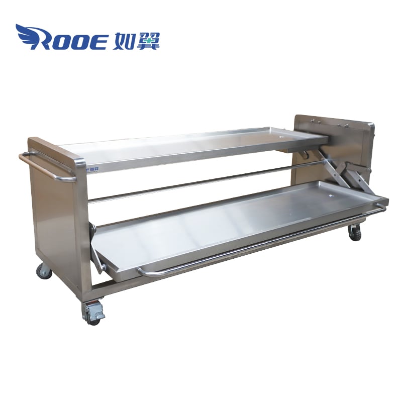 Double-layer Rotatable Mortuary Body Storage
