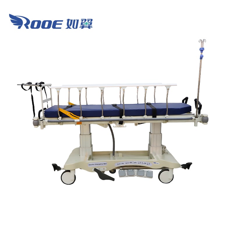 Electric Transfer Trolley Hospital Stretcher Hydraulic Cart
