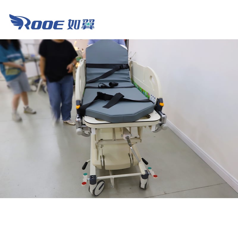 Children's Transfer Cart Pediatric Manual Lift Trolley