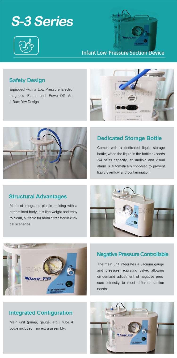 Infant Low-pressure Suction Device