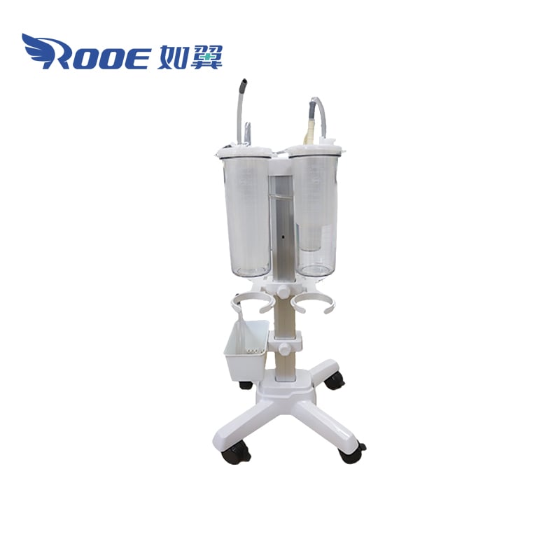 Medical Negative Pressure Suction Unit With Four Large Bottles