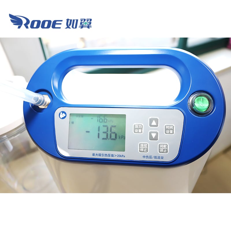 Low Vacuum Electric Suction Unit Continuous Drainage Aspirator